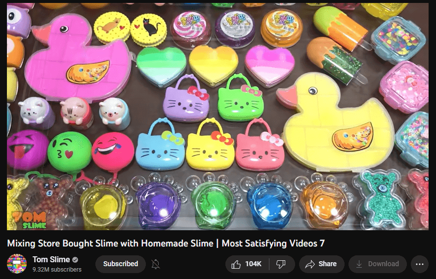 YouTubers de slime con videos ADICTIVOS!